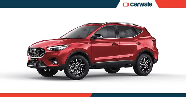 2025 MG Astor launched in India at Rs. 10 lakh - CarWale