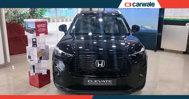 Honda Elevate Signature Black Edition: Now in pictures - CarWale