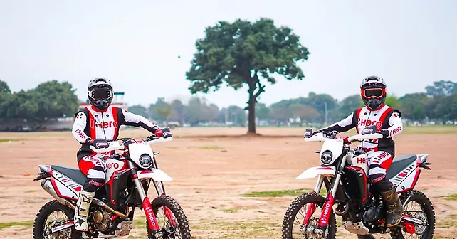 Hero Xpulse 210 Rally prototype makes official debut - BikeWale