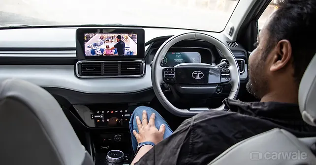 Tata Punch EV Dashboard - CarWale