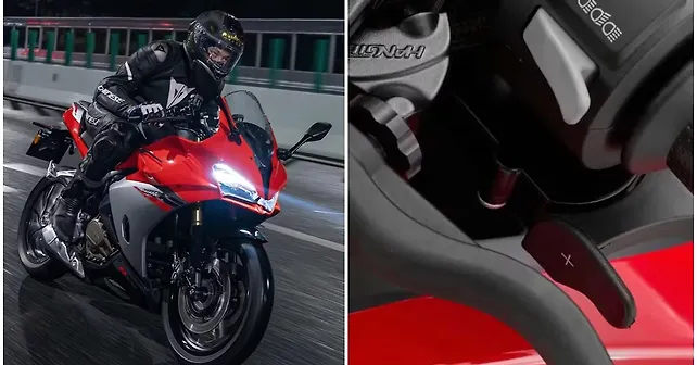 QJ Motor Unveils SRK 500 RA With Automatic Gearbox - BikeWale