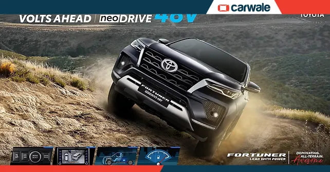Toyota Fortuner, Legender Neo Drive Variants Launched in India - CarWale