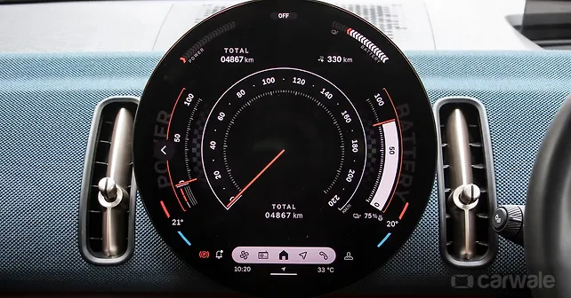 Mini Countryman Electric Dashboard - CarWale