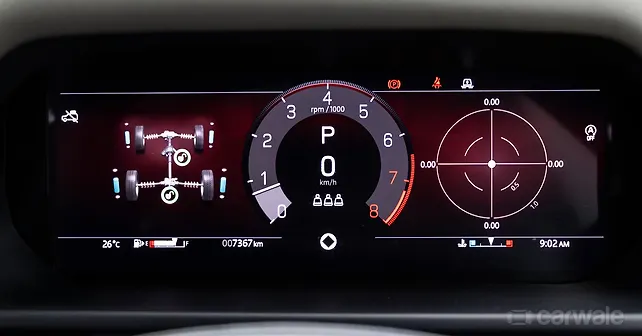 Land Rover Defender Instrument Cluster - CarWale