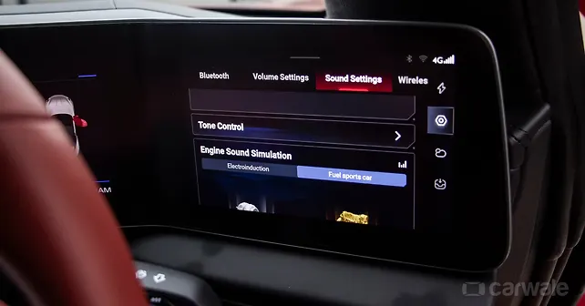 MG Cyberster Instrument Cluster - CarWale