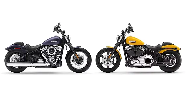 Harley-Davidson Street Bob Colour and Wheel Options - BikeWale