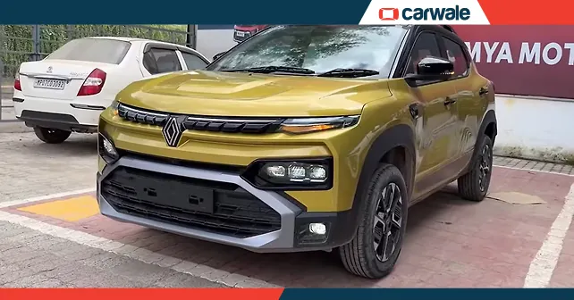 Renault Kiger Facelift Arrives at Local Dealerships - CarWale