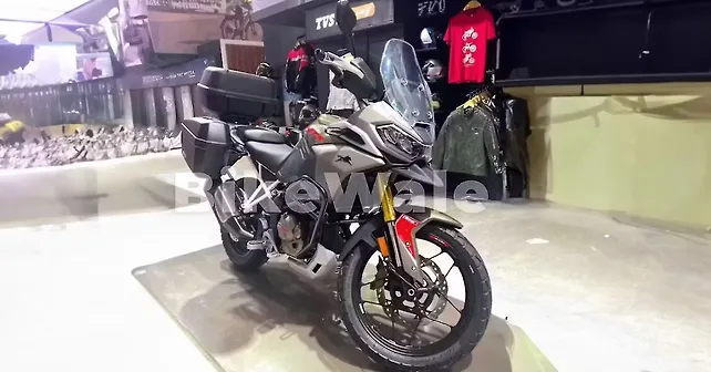 TVS RTX 300 Adventure Tourer India Launch Today - BikeWale