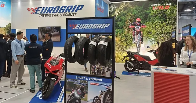 Eurogrip Unveils New Adventure Tyres at EICMA 2025 - BikeWale