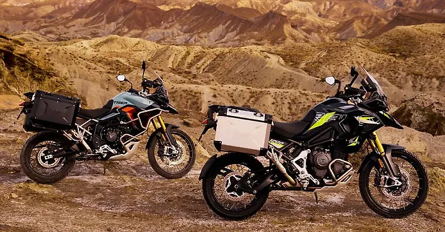 Triumph Tiger Alpine and Desert Editions Unveiled Globally - BikeWale