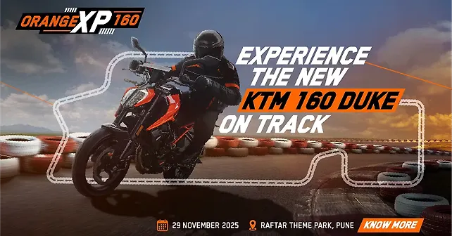 KTM Launches Orange XP-160 Test Ride Experience for New 160 Duke - BikeWale