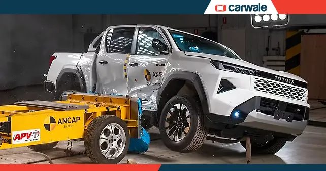 New-Gen Toyota Hilux Scores 5 Stars in ANCAP Crash Tests - CarWale