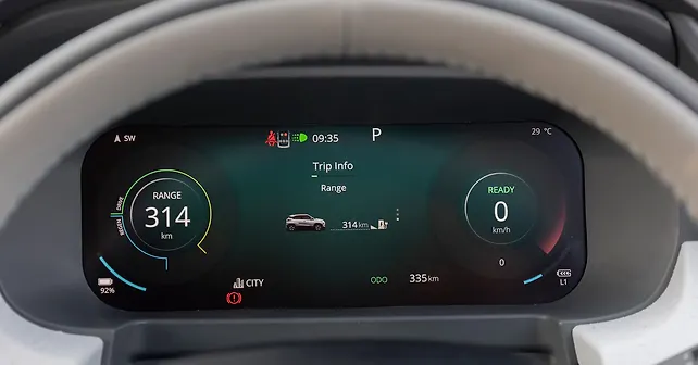 Tata Punch EV Instrument Cluster - CarWale