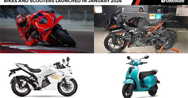 New Bikes and Scooters Launched in January 2026 - BikeWale