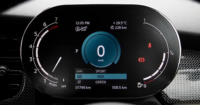 Mini Cooper Convertible Instrument Cluster - CarWale