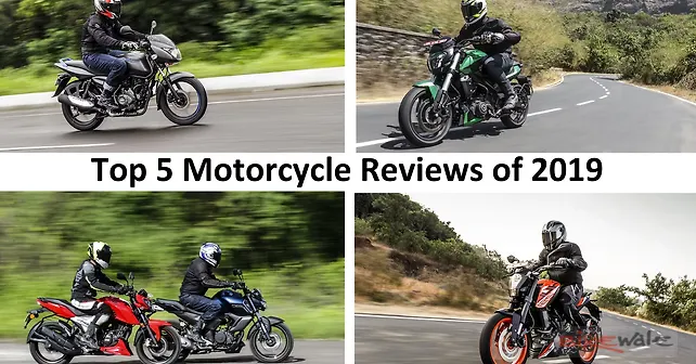 Top 5 popular motorcycle reviews of 2019 - BikeWale