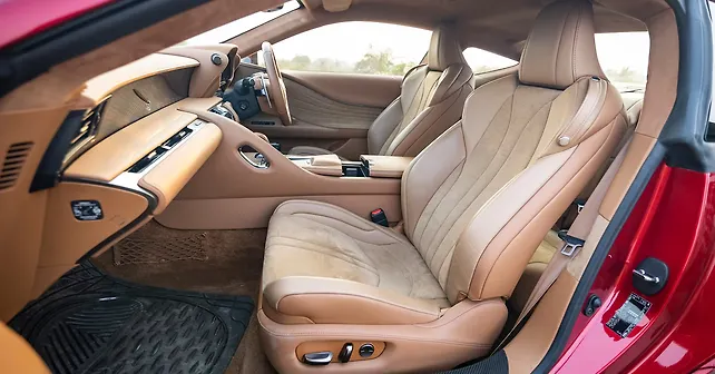 Lexus LC 500h Seats - CarWale