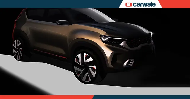 Kia QYI compact SUV concept teased ahead of 2020 Auto Expo debut - CarWale