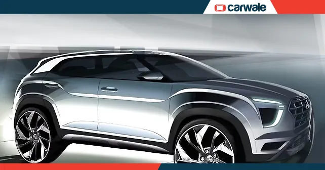 New Hyundai Creta revealed in design sketches ahead of 2020 Auto Expo ...