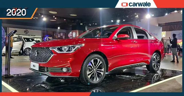 MG RC6 sedan debuts at the Auto Expo 2020 - CarWale