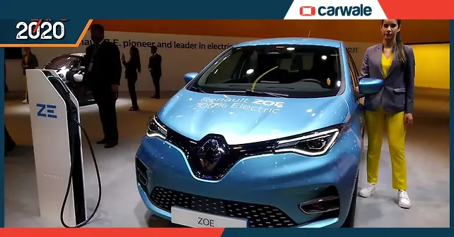 Renault Zoe EV showcased at Auto Expo 2020 - CarWale