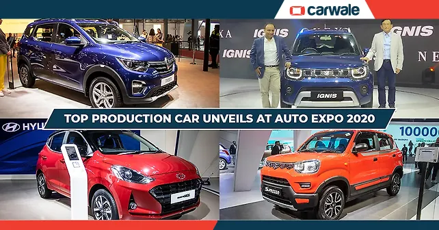 Top production car unveils at Auto Expo 2020 - CarWale