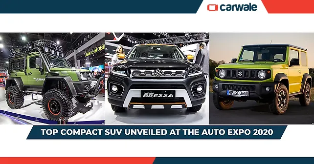 Top compact SUVs unveils at the Auto Expo 2020 - CarWale