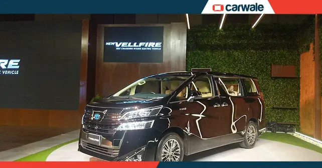 Toyota Vellfire luxury MPV launched in India at Rs 79.50 lakh - CarWale