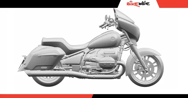 New BMW 1800cc touring motorcycle patents leaked - BikeWale