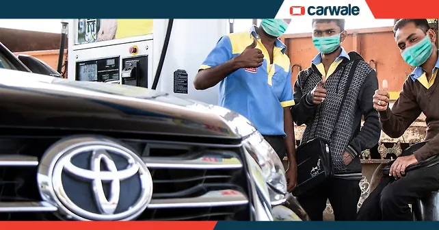 Toyota helps in ramping up the production of face shields - CarWale