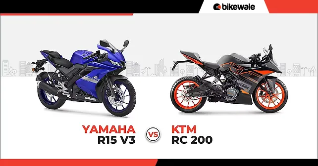 Yamaha YZF-R15 V3 BS6 vs KTM RC 200 BS6: Competition Check - BikeWale
