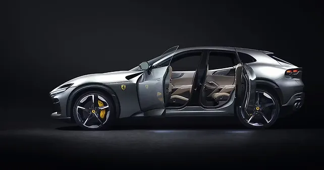 Ferrari Purosangue SUV Exterior Closeups - CarWale