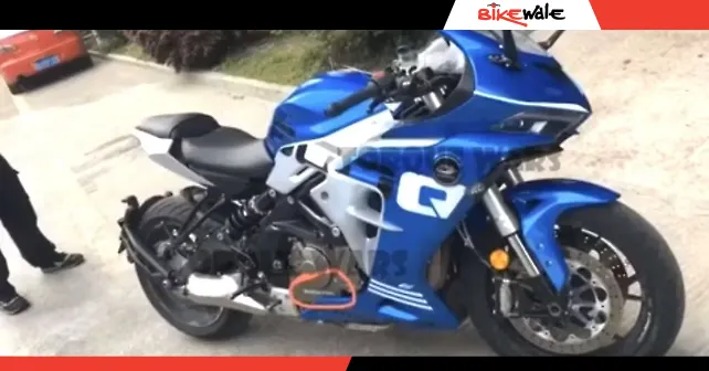 Benelli 600RR fully-faired motorcycle spotted in the open - BikeWale