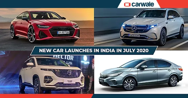 New car launches in India in July 2020 - CarWale