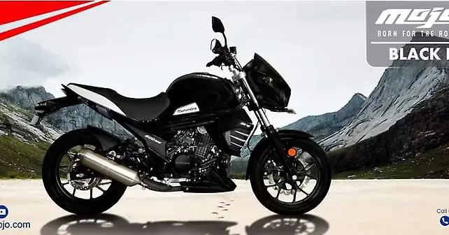 Mahindra Mojo 300 BS6 third colour revealed - BikeWale
