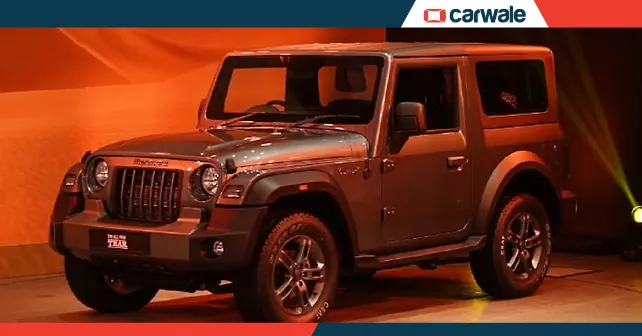 New Mahindra Thar India launch on 2 October; variant details revealed ...