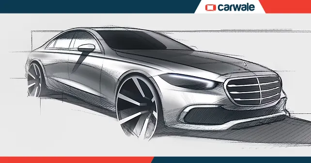 New Mercedes-Benz S-Class teased in design sketch ahead of 2 September ...