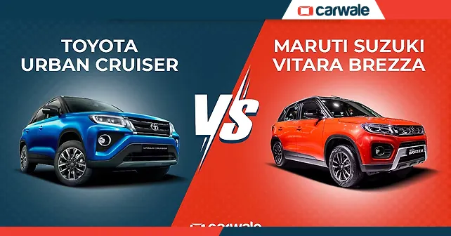 Spec comparison: Toyota Urban Cruiser Vs Maruti Vitara Brezza - CarWale