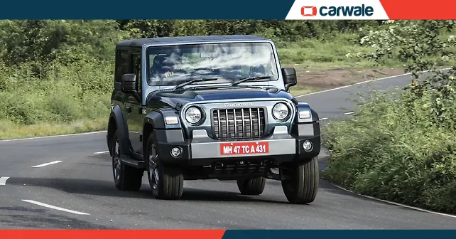 2020 All New Mahindra Thar launched in India; prices start at Rs 9.80 ...
