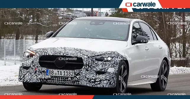 New-gen Mercedes-Benz C-Class production-ready model spied testing ...