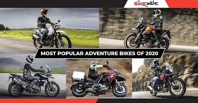 Here’s a list of most popular adventure bikes of 2020 - BikeWale