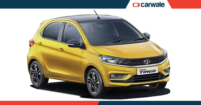 Tata Tiago yellow colour likely to be discontinued; Arizona Blue colour ...