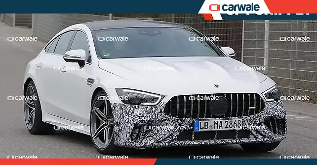 2021 Mercedes-AMG GT 4-Door Coupe spied testing - CarWale