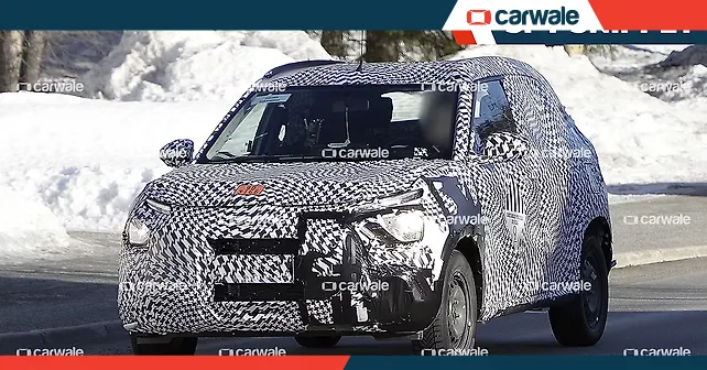 India-bound Citroen C21 compact SUV spied testing - CarWale