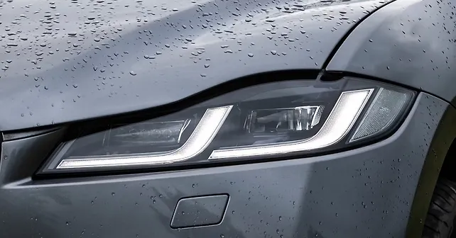 Jaguar F-Pace Head Light And Tail Lights - CarWale