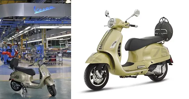 Vespa surpasses 19 million unit production milestone - BikeWale