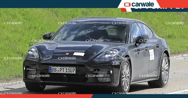 Porsche Panamera facelift begins testing - CarWale