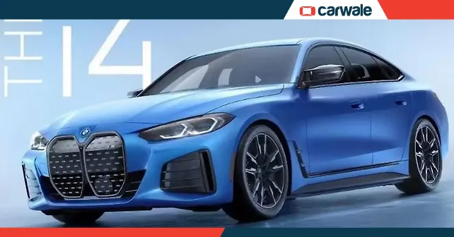 BMW i4 M50 images leaked ahead of global debut - CarWale