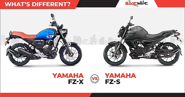 New Yamaha FZ-X vs Yamaha FZ-S: What’s different? - BikeWale