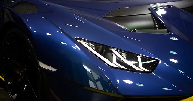 Lamborghini Huracan STO Head Light And Tail Lights - CarWale